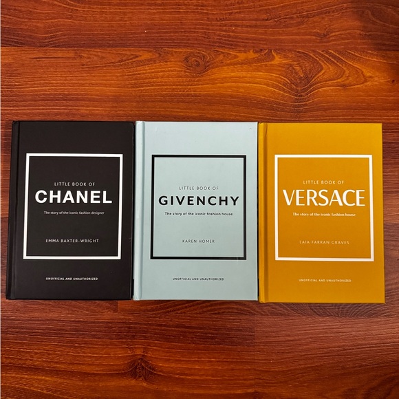 Chanel/Versace/Givenchy | Art | Designer Fashion Books Set | Poshmark
